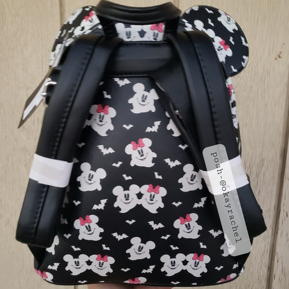Loungefly | Bags | Disney Loungefly Mickey And Minnie Mouse Ghost ...